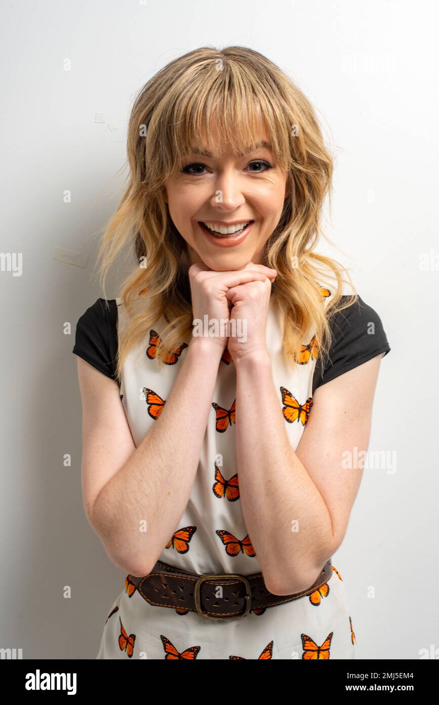 In this Friday, September 6, 2019 photo, Lindsey Stirling poses for a ...