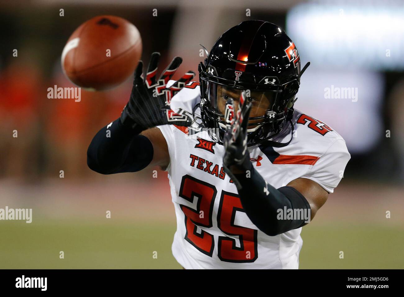 Texas Tech defensive back Dadrion Taylor (25) during an NCAA football ...
