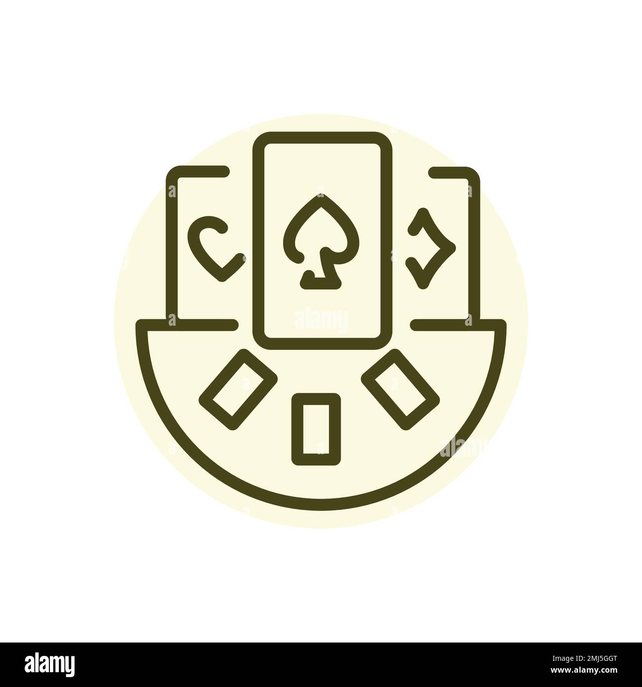 Poker game clipart Stock Vector Images - Alamy