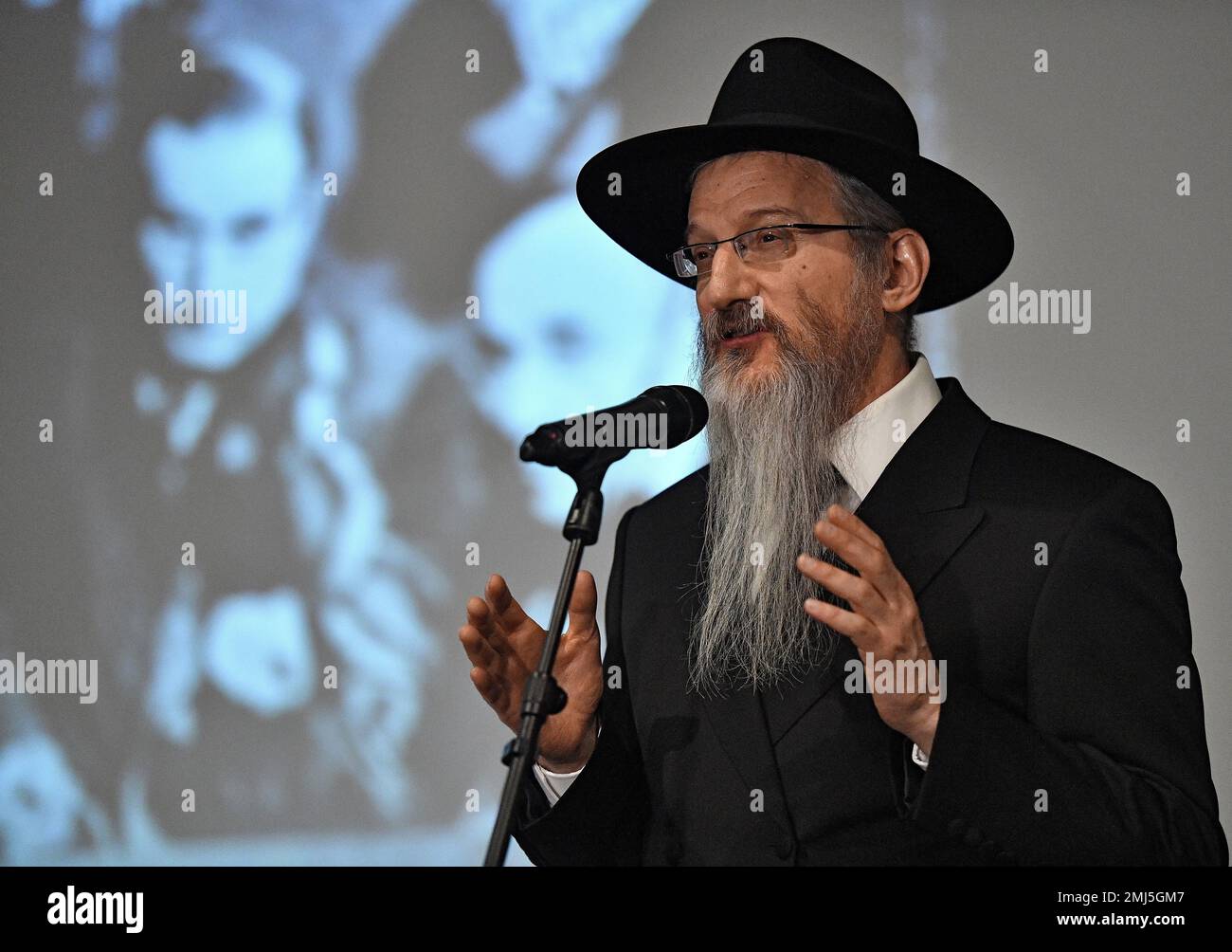 Chief Rabbi of the Federation of Jewish Communities of Russia Berl ...