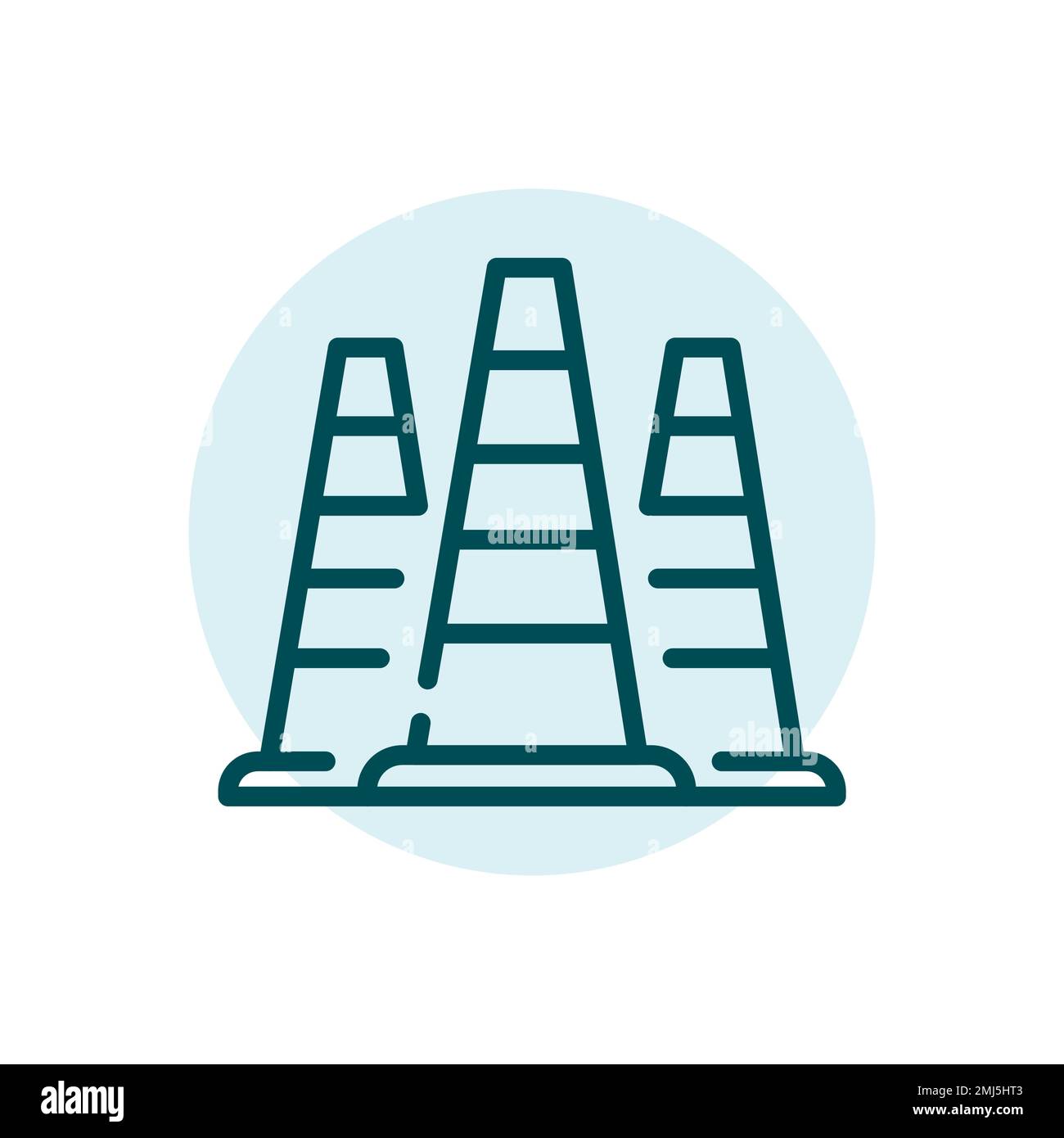 Stop sign contour Cut Out Stock Images & Pictures - Alamy