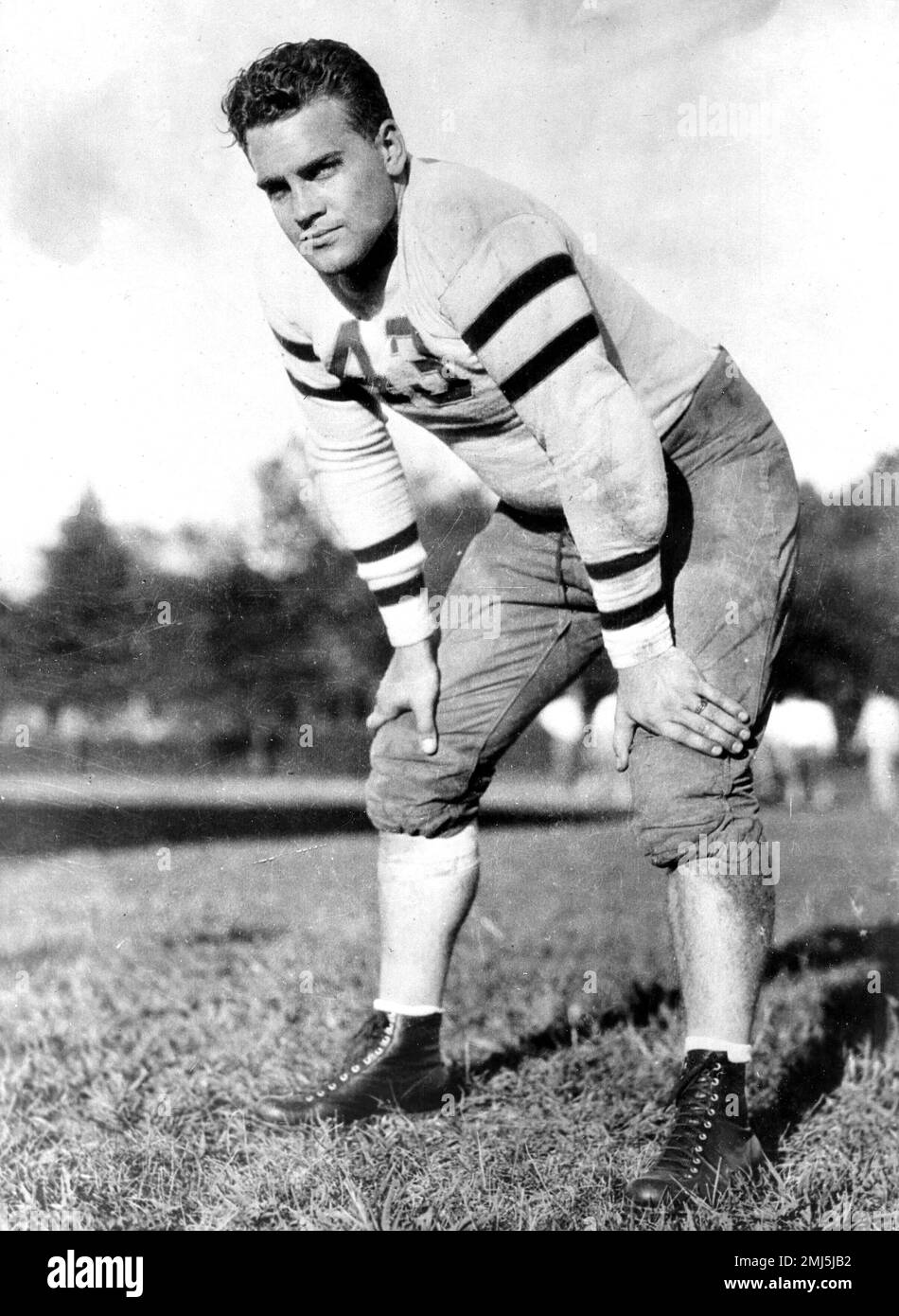 Quarterback Elmer Schaake of Kansas University is pictured in 1932. (AP ...