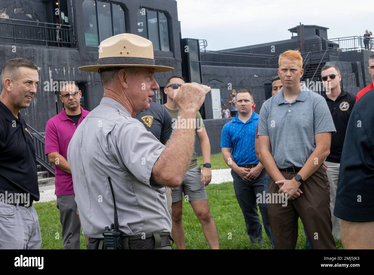 U.S. Marine Corps retired Col. Andrew Solgere, a national park ranger ...