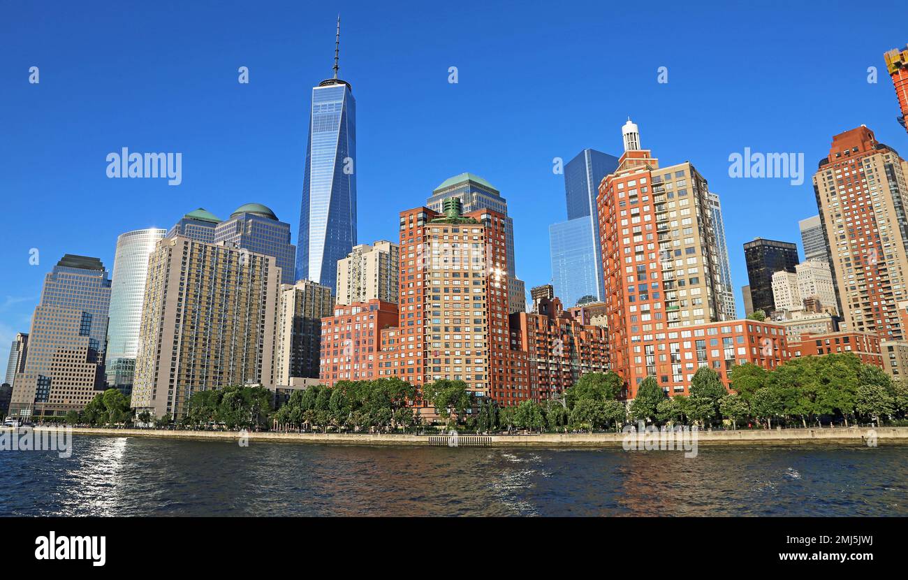 View at Battery Park Stock Photo - Alamy