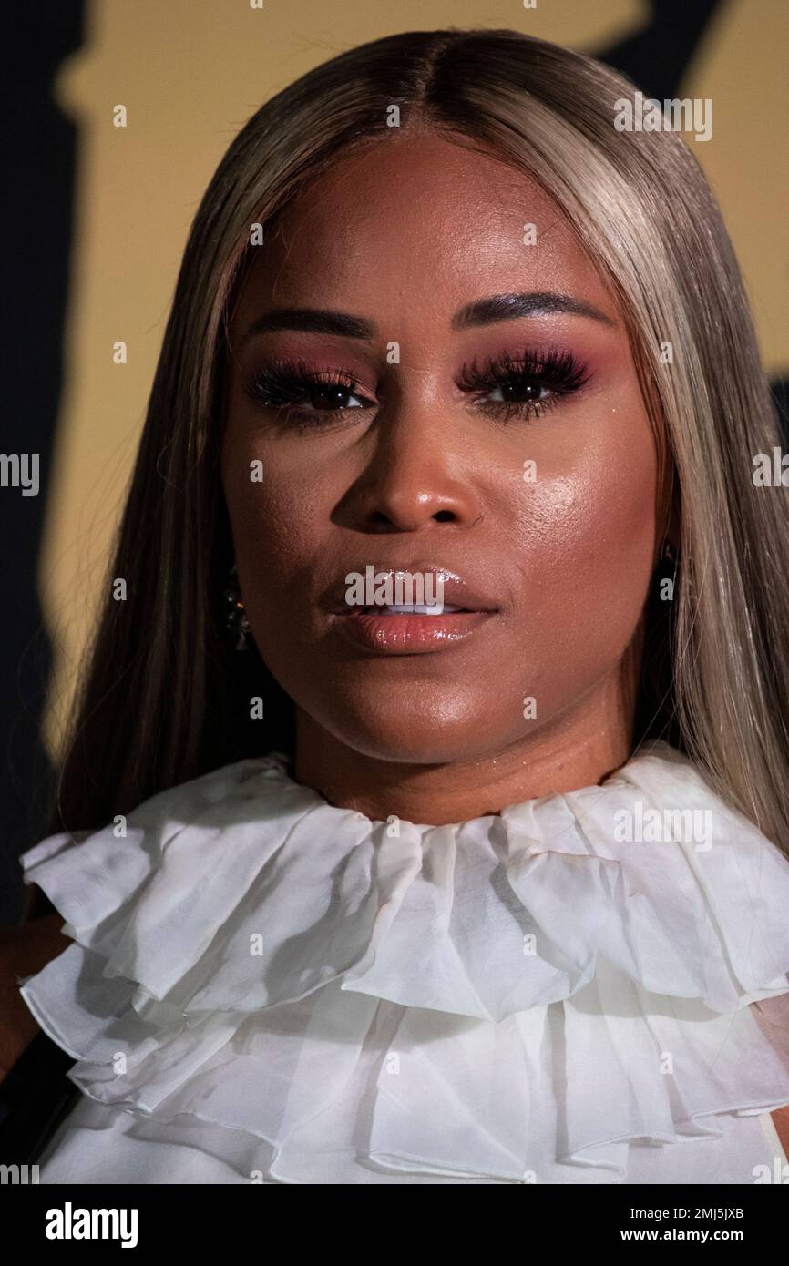 Eve poses for photographers upon arrival at the Fashion For Relief ...