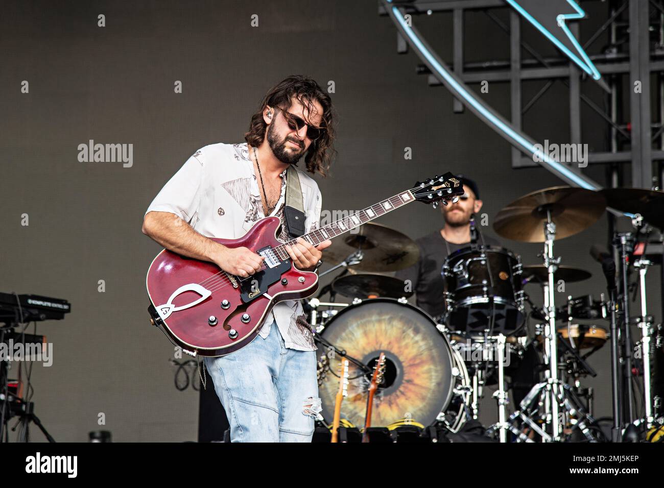 Zack Feinberg performs during KAABOO 2019 at the Del Mar Racetrack and ...