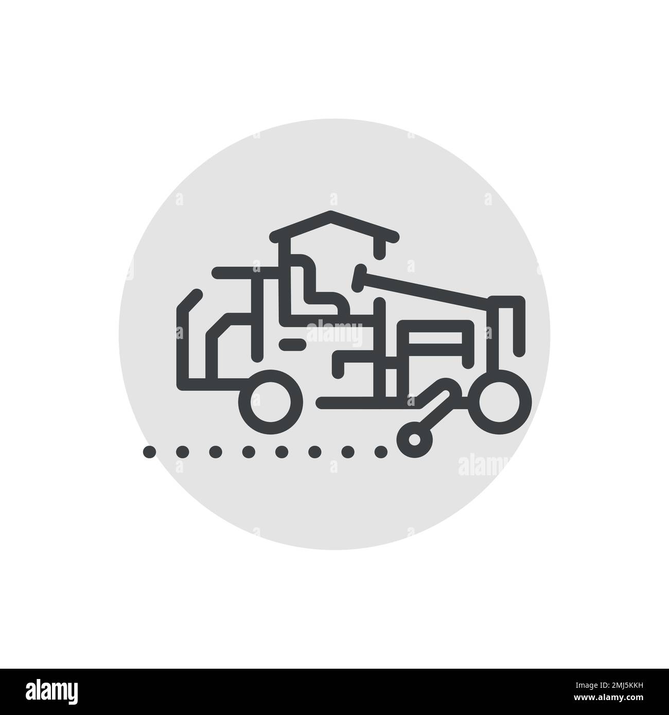 Road marking сolor line icon. Road construction. Pictogram for web page ...