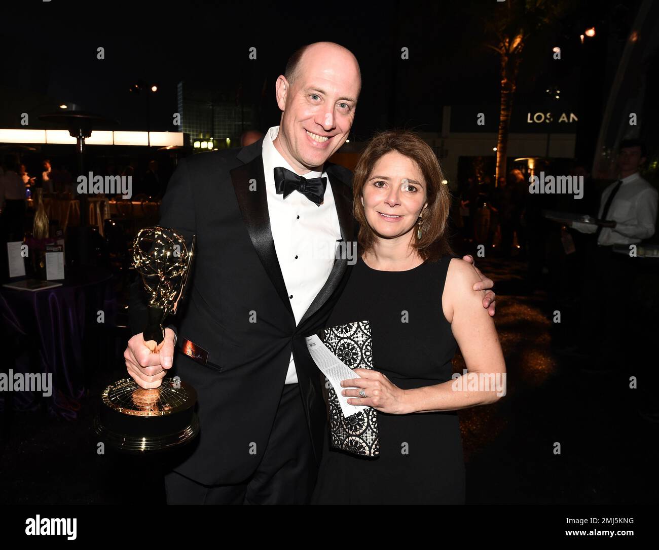 Benjamin Lehmann, left, winner of the award for Outstanding Children's ...