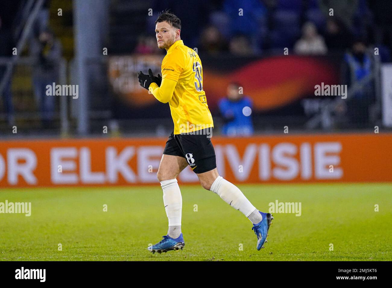 BREDA, NETHERLANDS - JANUARY 27: Tom Boere of NAC Breda during the ...