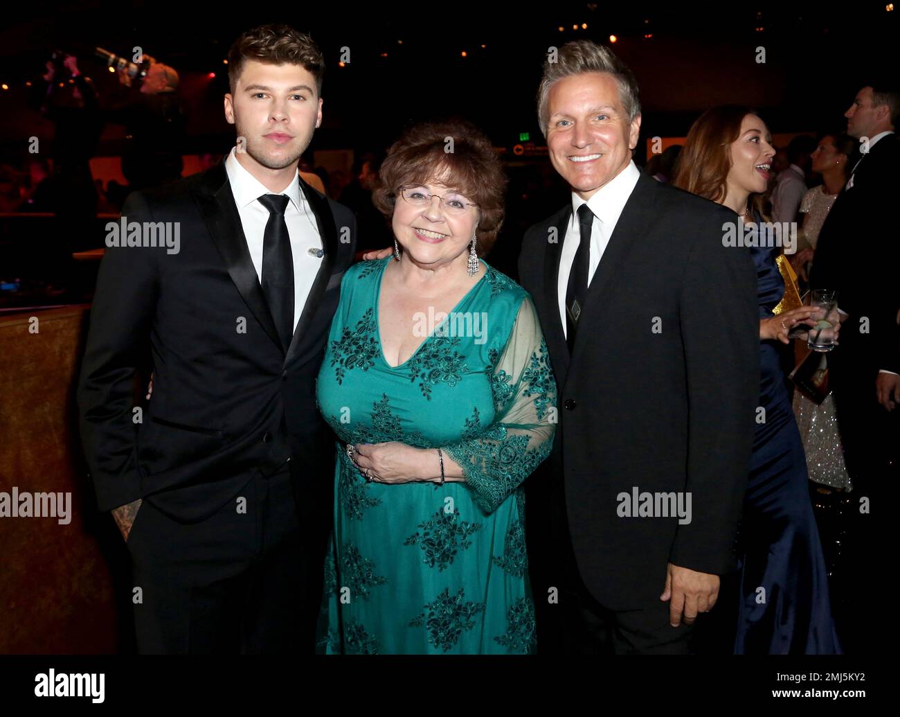 James Graham, from left, Patrika Darbo, and Brian Beacock attend the ...