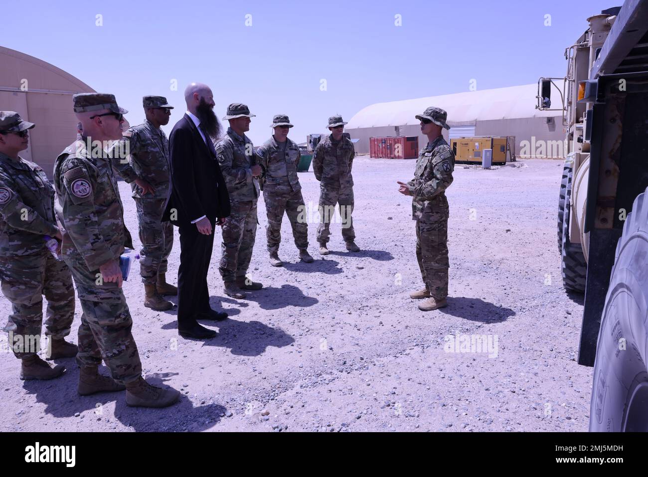 Charge d’Affaires, U.S. Embassy Kuwait, James Holtsnider, and Task ...