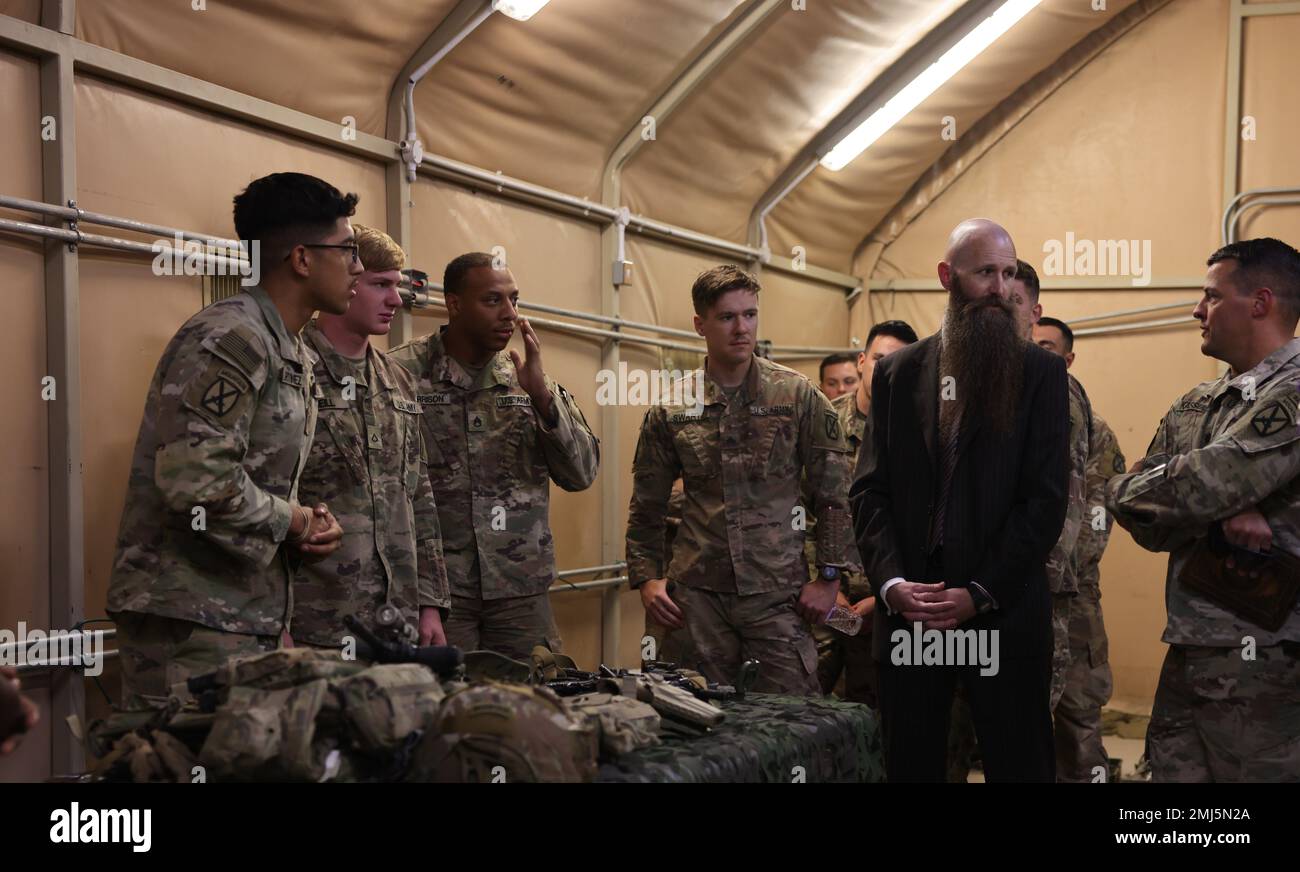 Charge d’Affaires, U.S. Embassy Kuwait, James Holtsnider, and Task ...