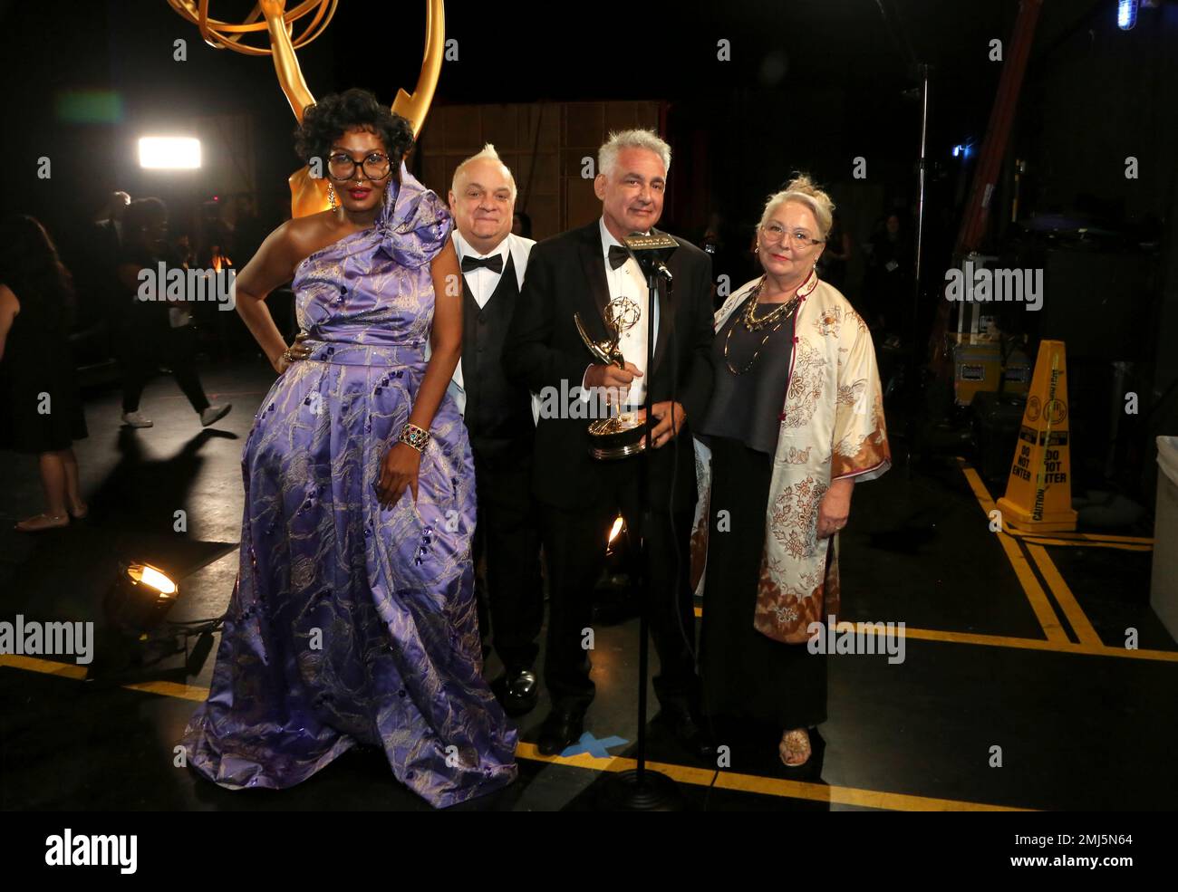 EXCLUSIVE - Saban Majeed, from left, Jon Jordan, Jerry DeCarlo, and Peg ...