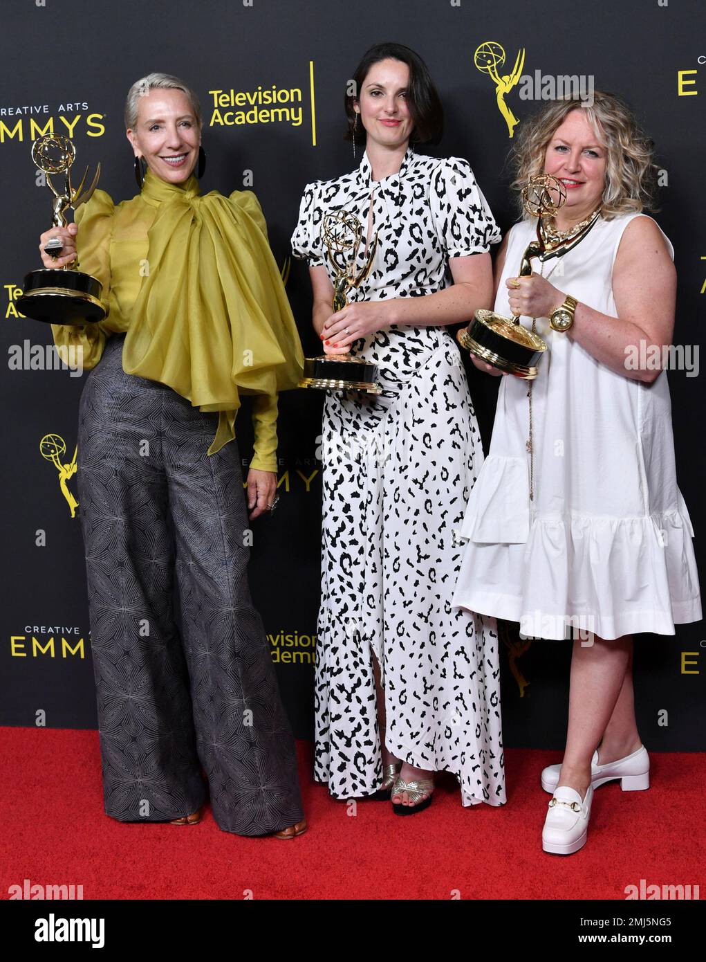 Michele Clapton, from left, Emma O'Loughlin, and Kate O'Farrell pose in ...