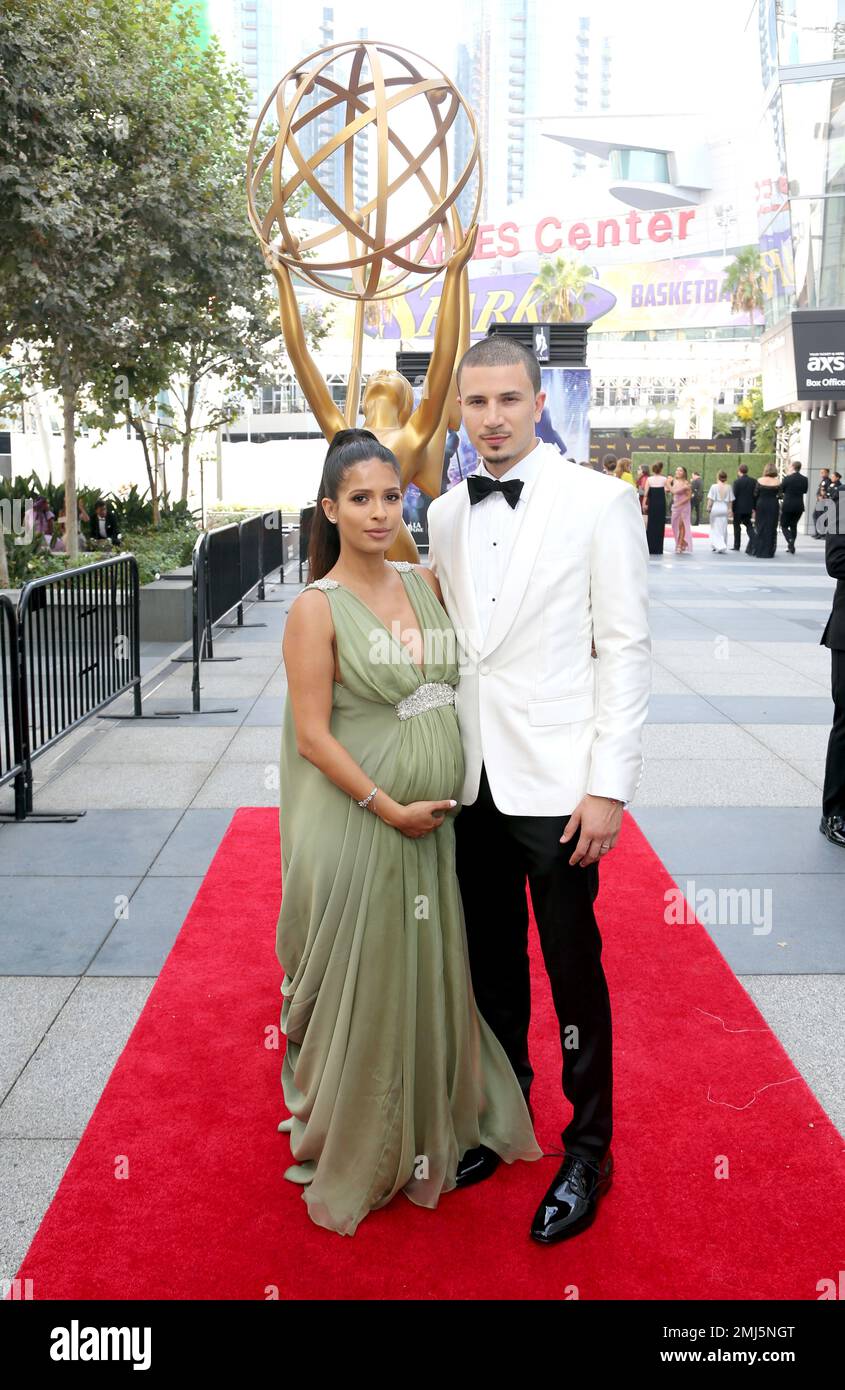 EXCLUSIVE - Solvan "Slick" Naim, left, and Reema Naim arrive at night two of the Television ...