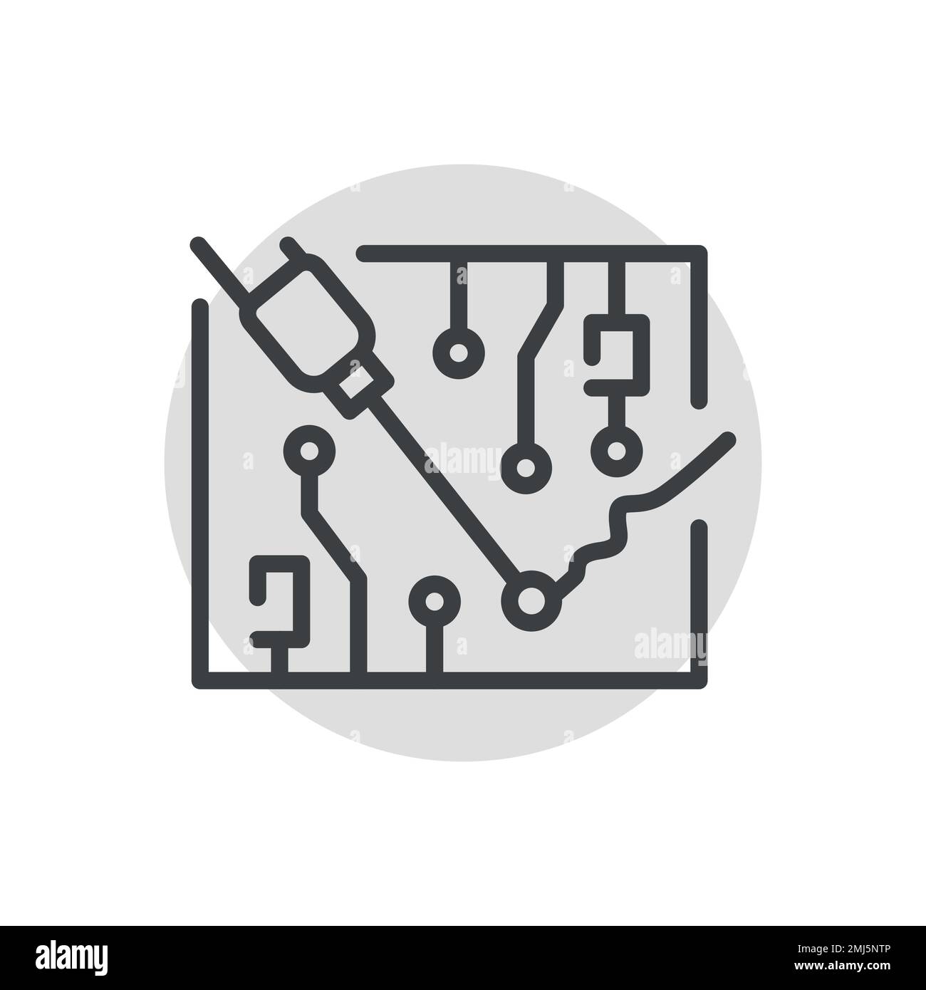 Soldering сolor line icon. Metal work. Pictogram for web page Stock ...