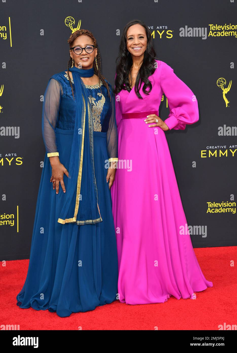 Devon Patterson, left, and Michelle R. Cole arrive at night two of the ...