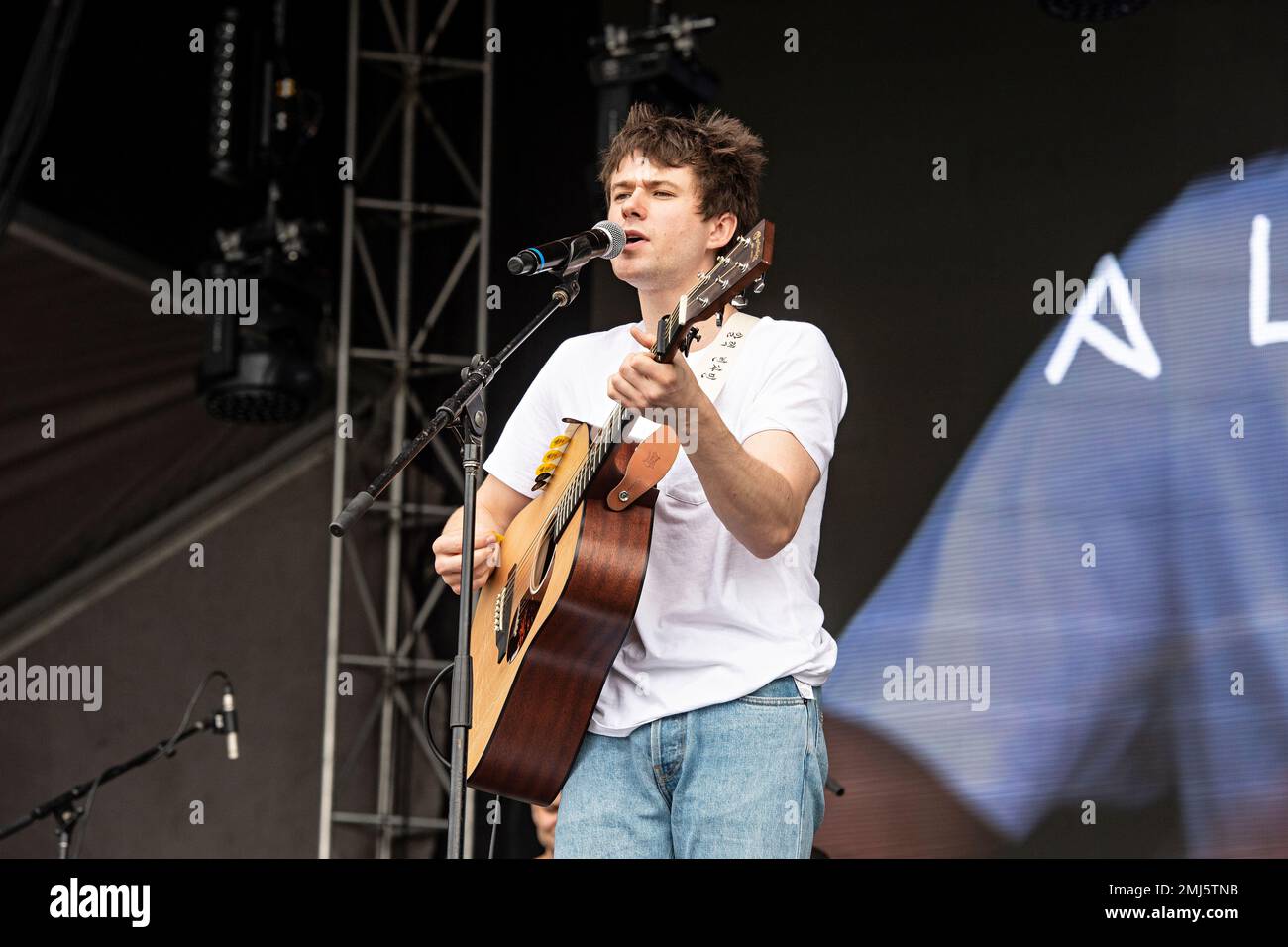 Alec Benjamin performs during KAABOO 2019 at the Del Mar Racetrack and ...