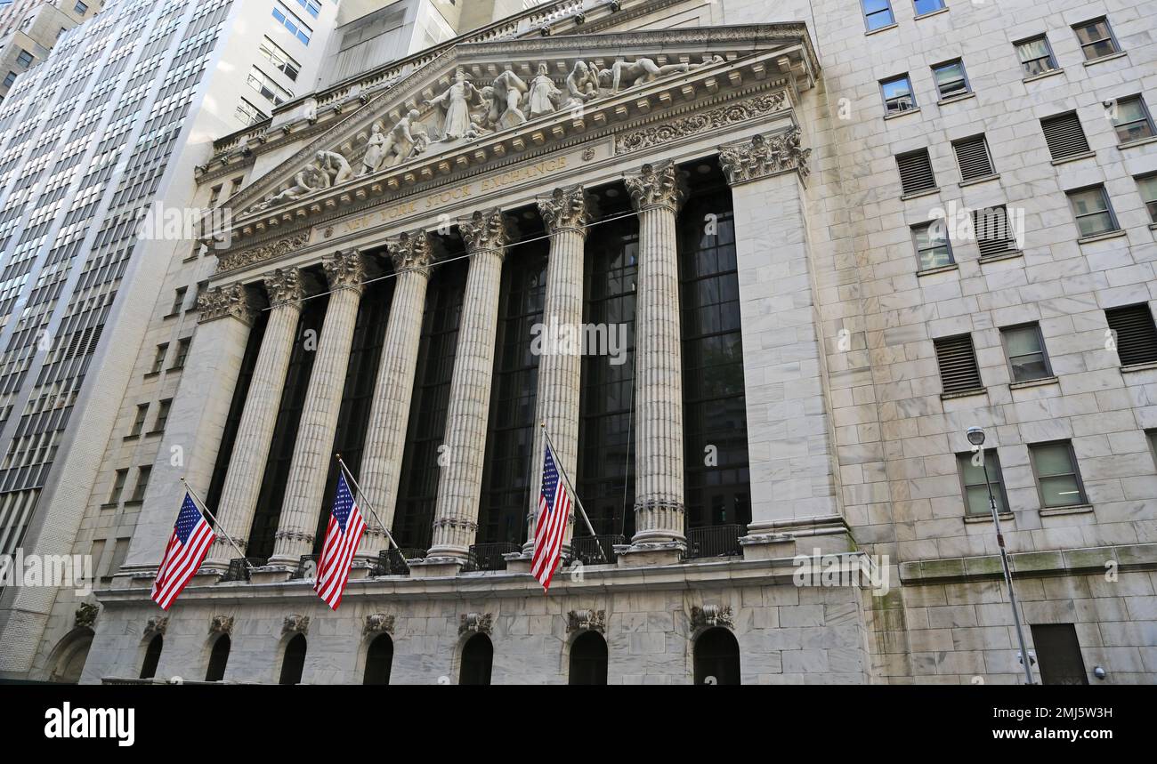 New York Stock Exchange Stock Photo - Alamy