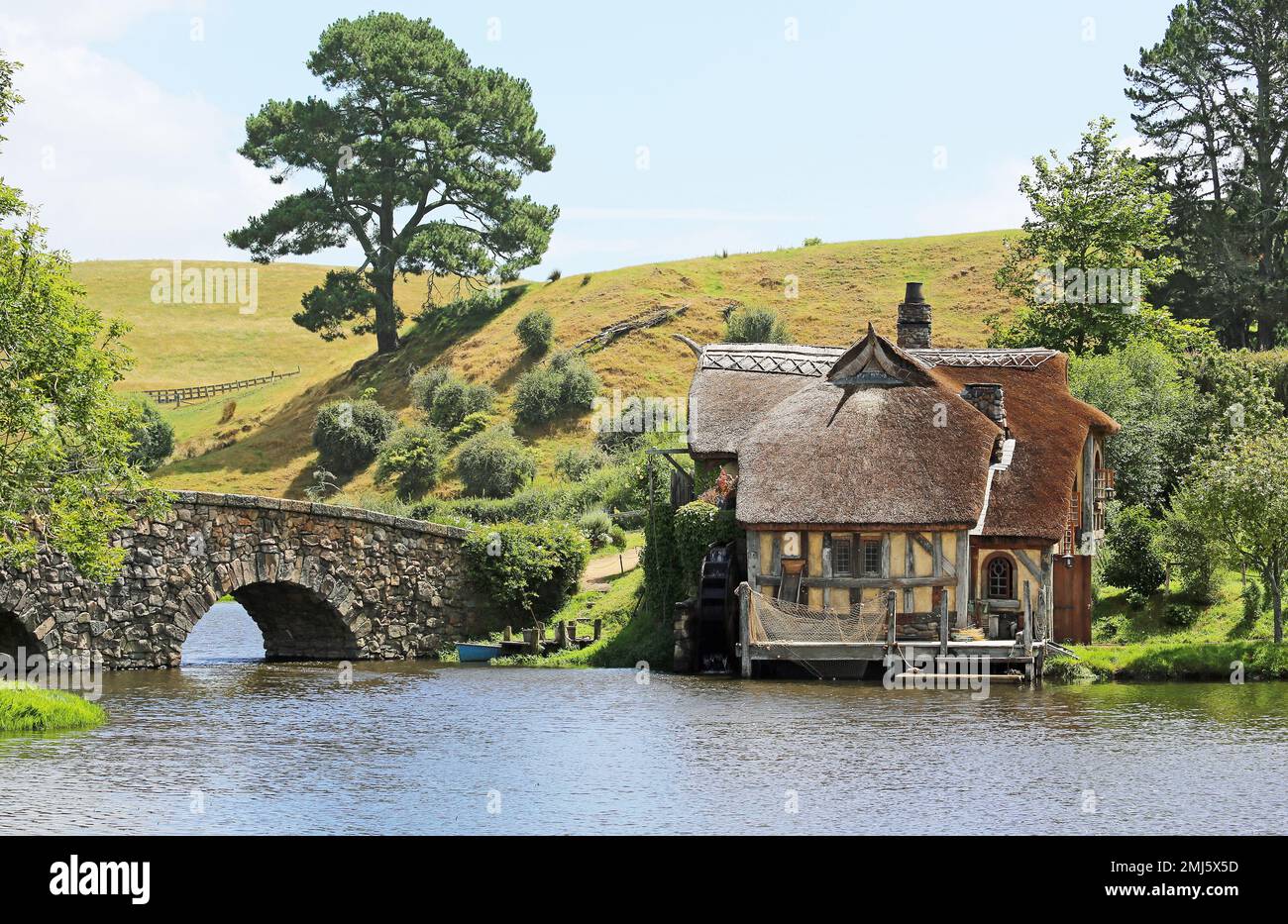 Mill House - Hobbiton - Matamata, New Zealand Stock Photo - Alamy