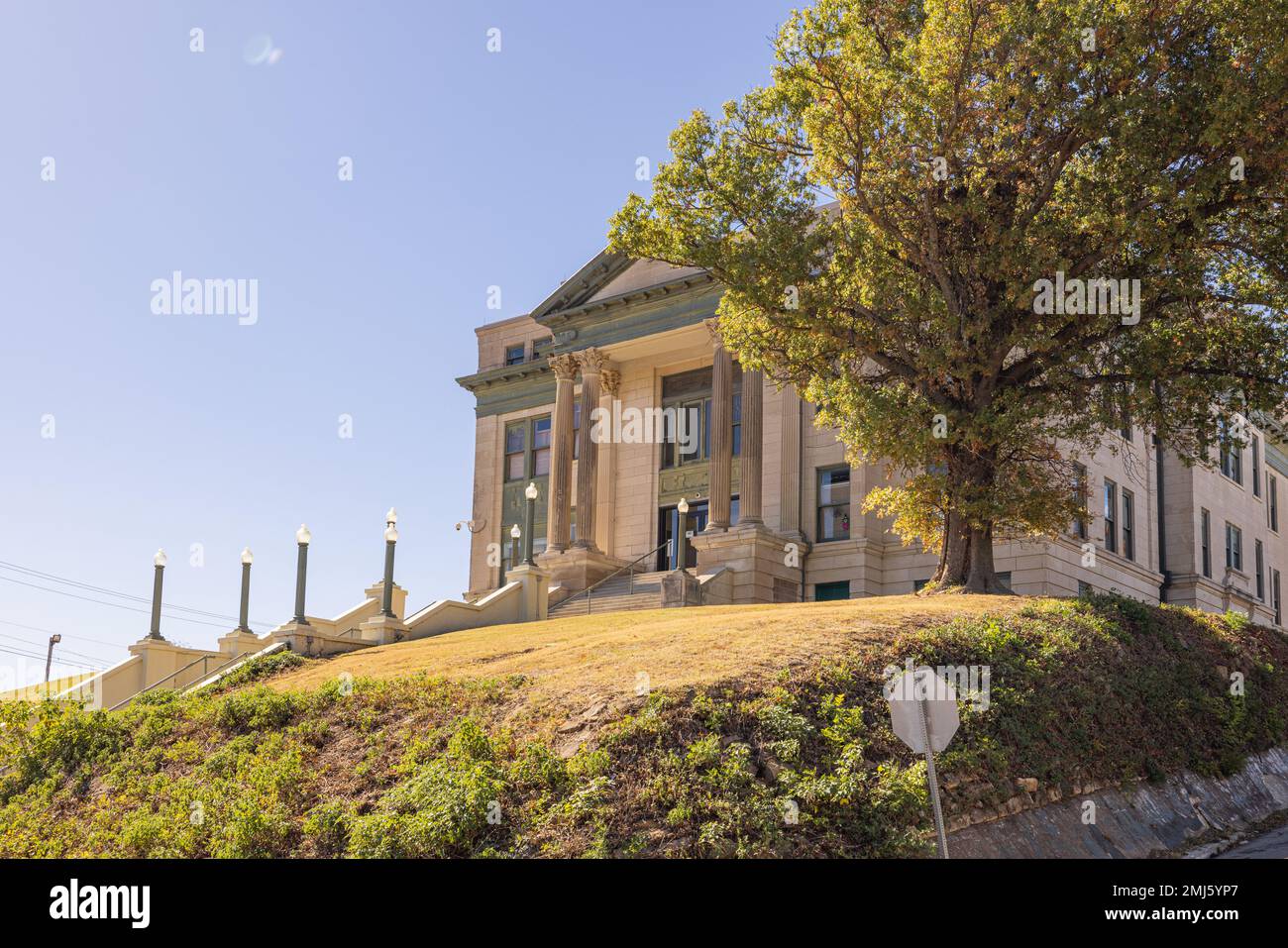 Pawhuska, Oklahoma, USA - October 18, 2022: The Osage County Courthouse ...
