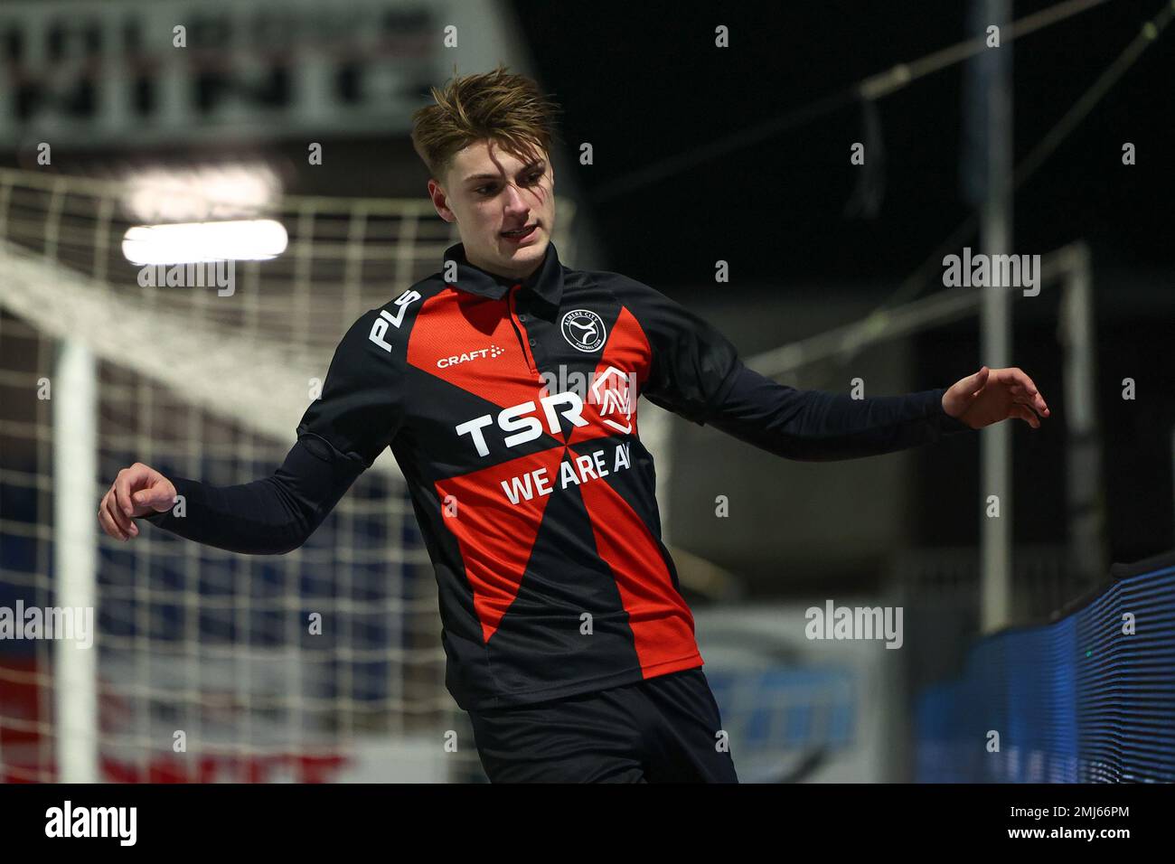 VELSEN , 27-01-2023, Buko Stadium , season 2022 / 2023 , Dutch Football ...