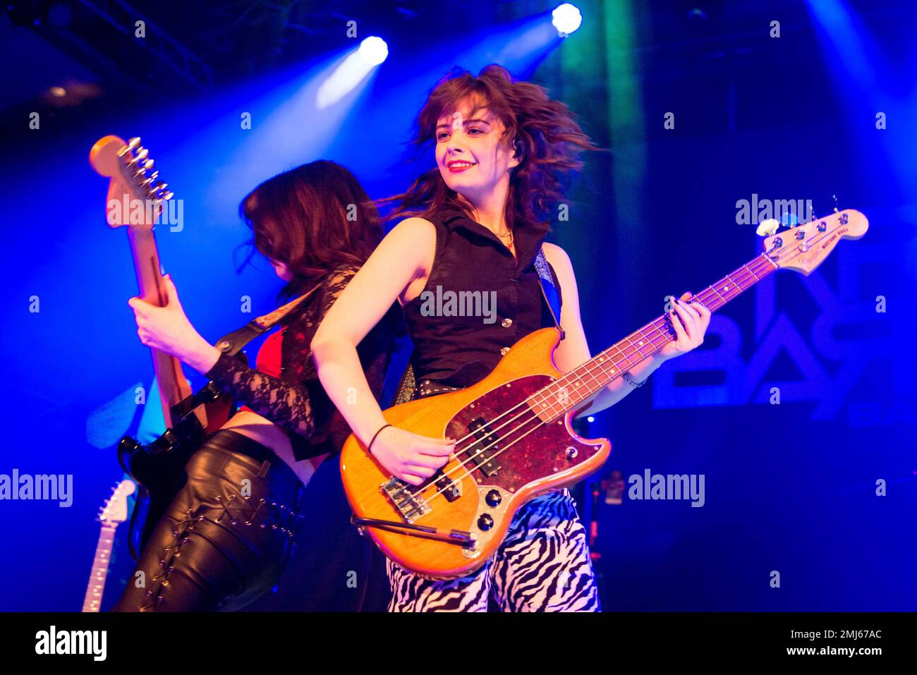 Dea Matrona on stage at The Apex Stock Photo - Alamy