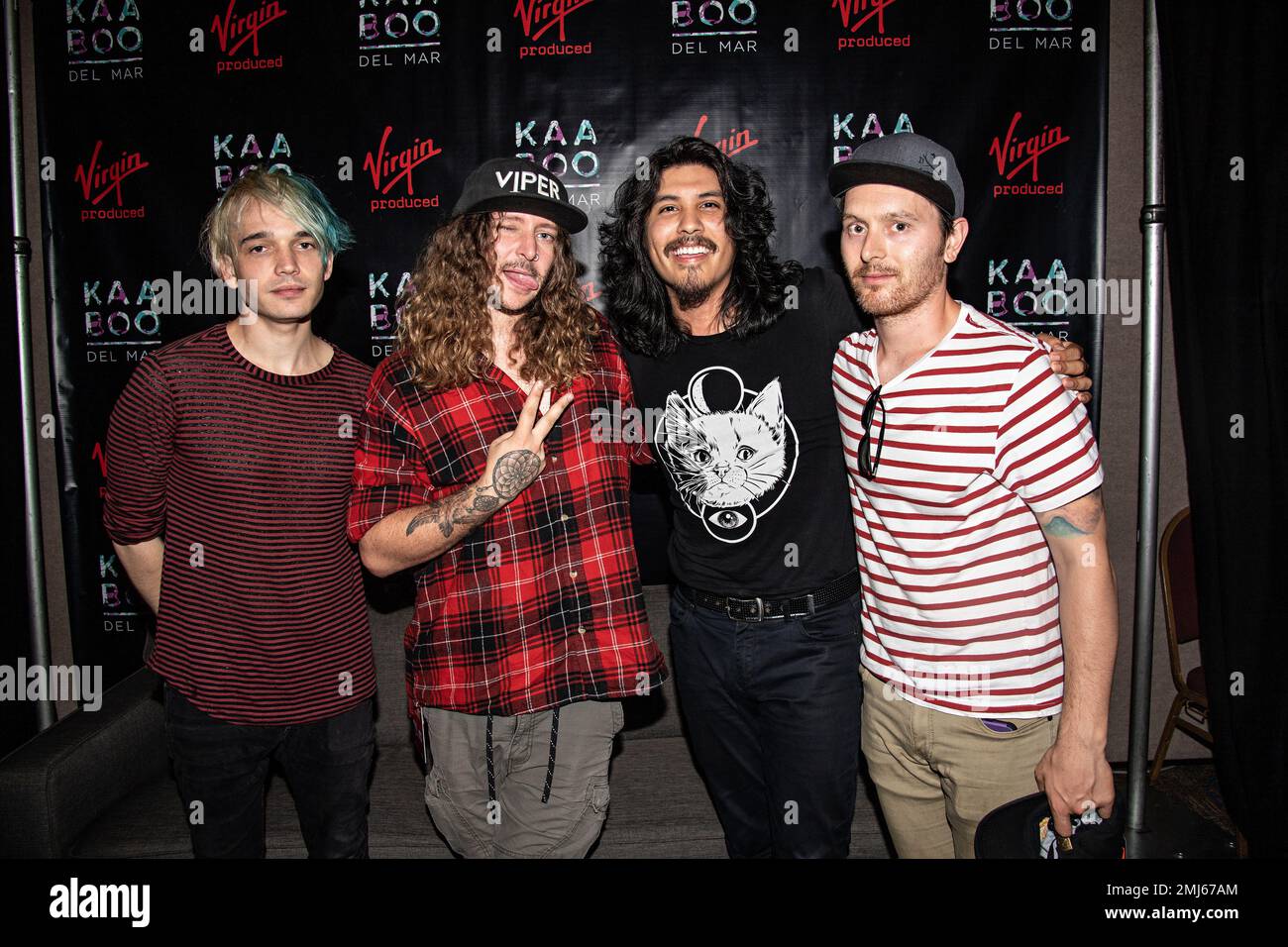 Josh Katz, from left, Joey Morrow, Alex Espiritu, and Anthony Sonetti ...