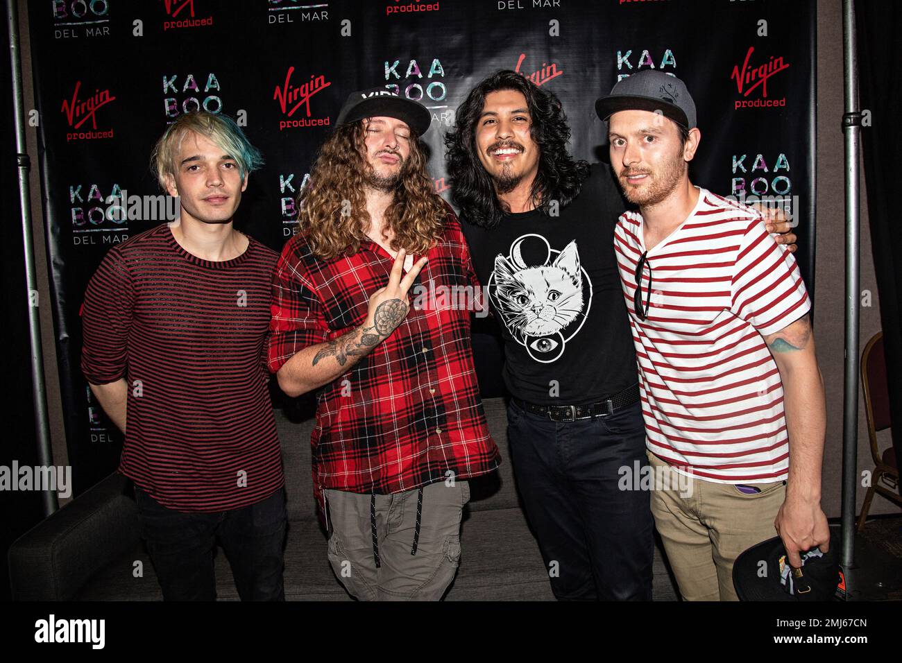 Josh Katz, from left, Joey Morrow, Alex Espiritu, and Anthony Sonetti ...