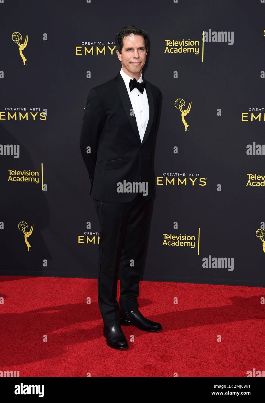 Hisham Abed arrives at night one of the Television Academy's 2019 ...