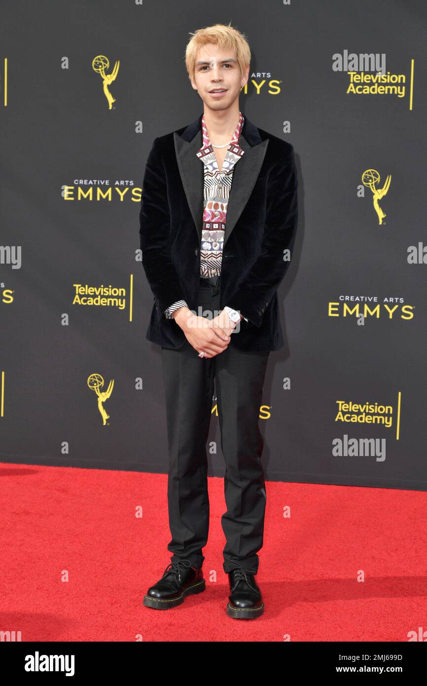 Julio Torres arrives at night one of the Creative Arts Emmy Awards on ...