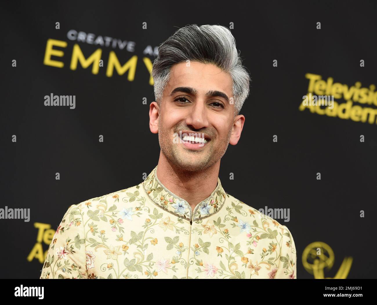 Tan France arrives at night one of the Television Academy's 2019 ...