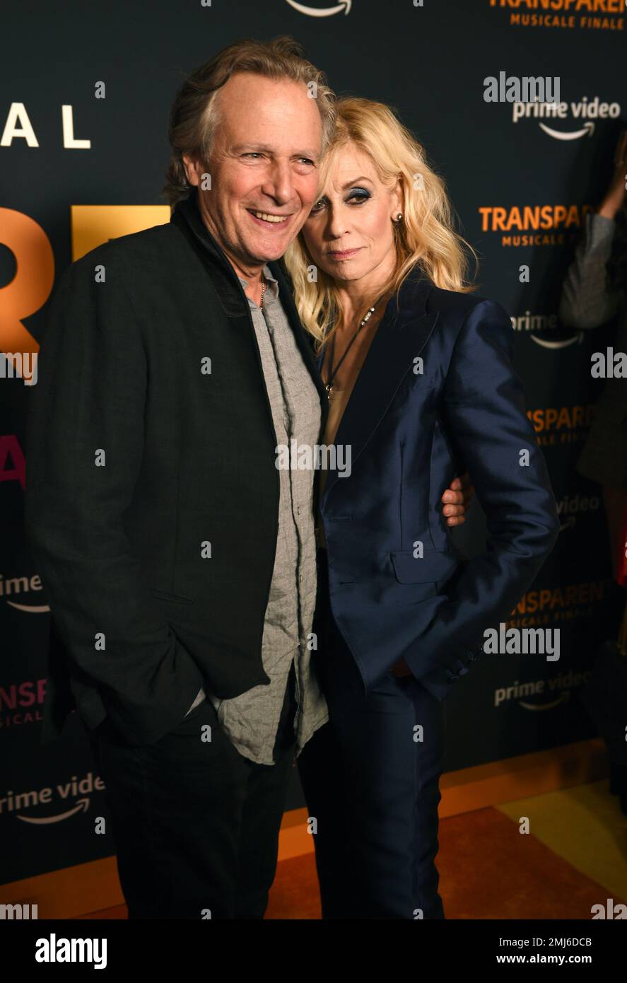 Cast member Judith Light poses with her husband Robert Desiderio at the ...