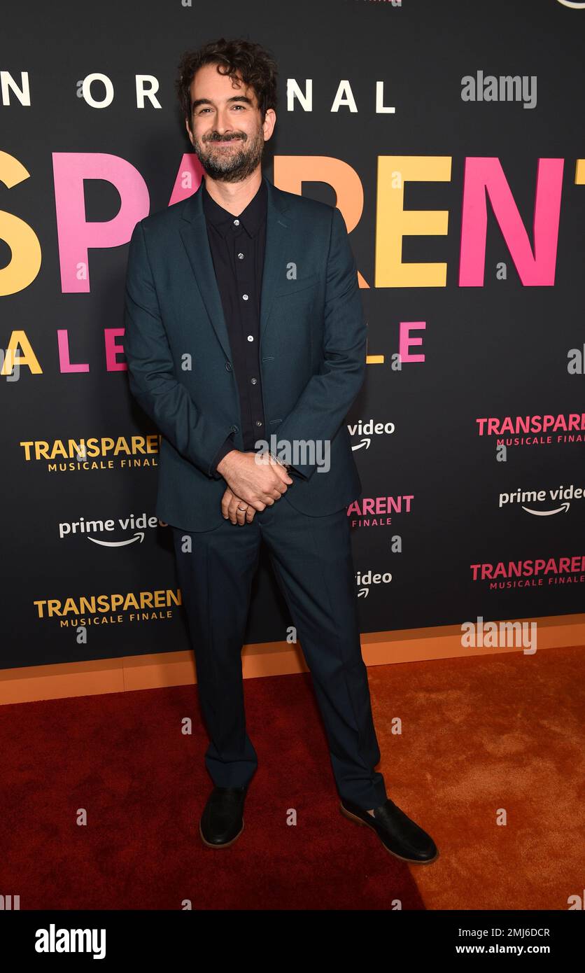 Cast member Jay Duplass poses at the premiere of the Amazon Prime Video ...