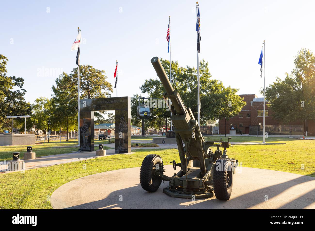 Shawnee, Oklahoma, USA - October 15, 2022: The Veteran Memorial Park ...