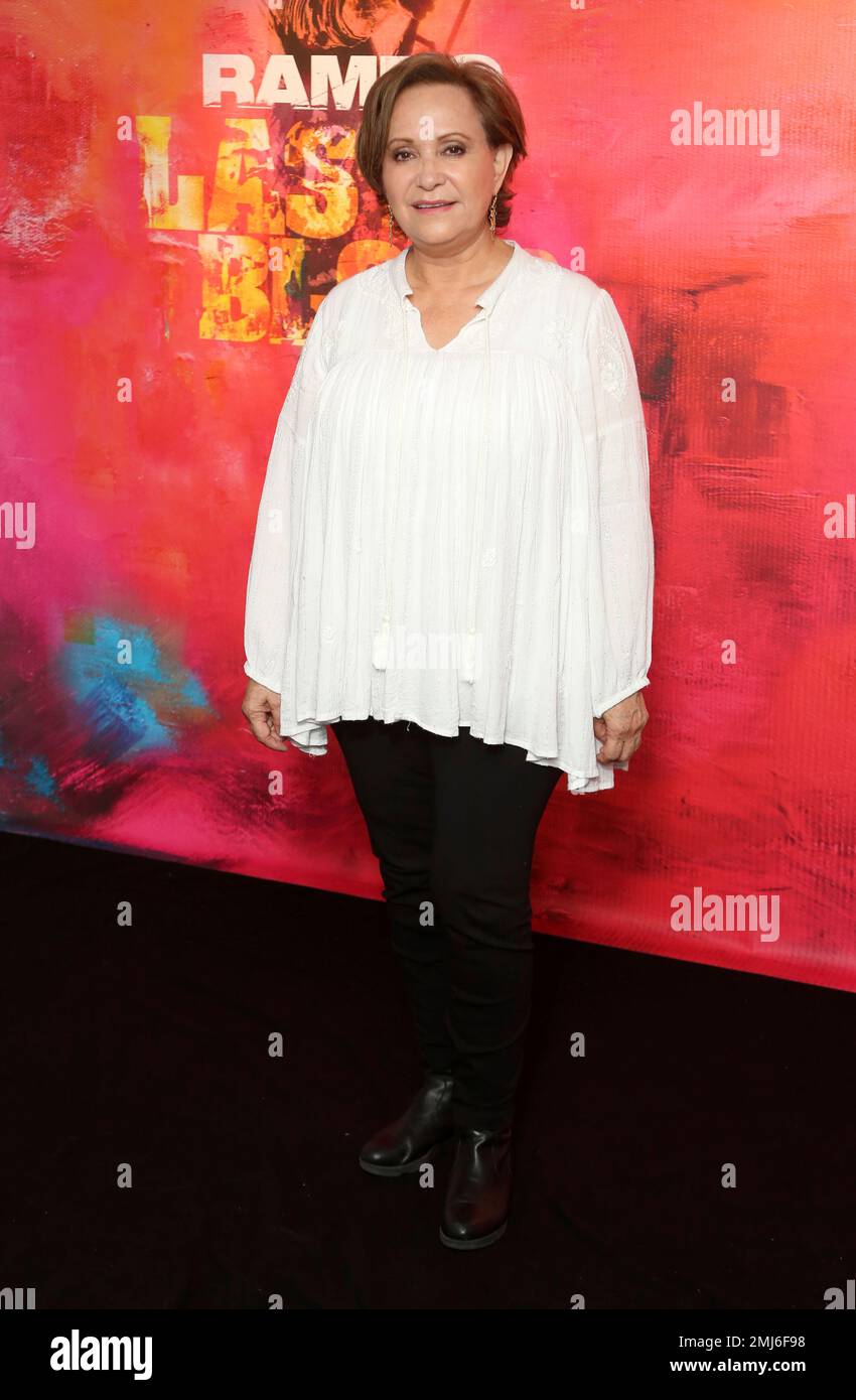 Adriana Barraza attends the "Rambo: Last Blood" Photo Call at the Four ...