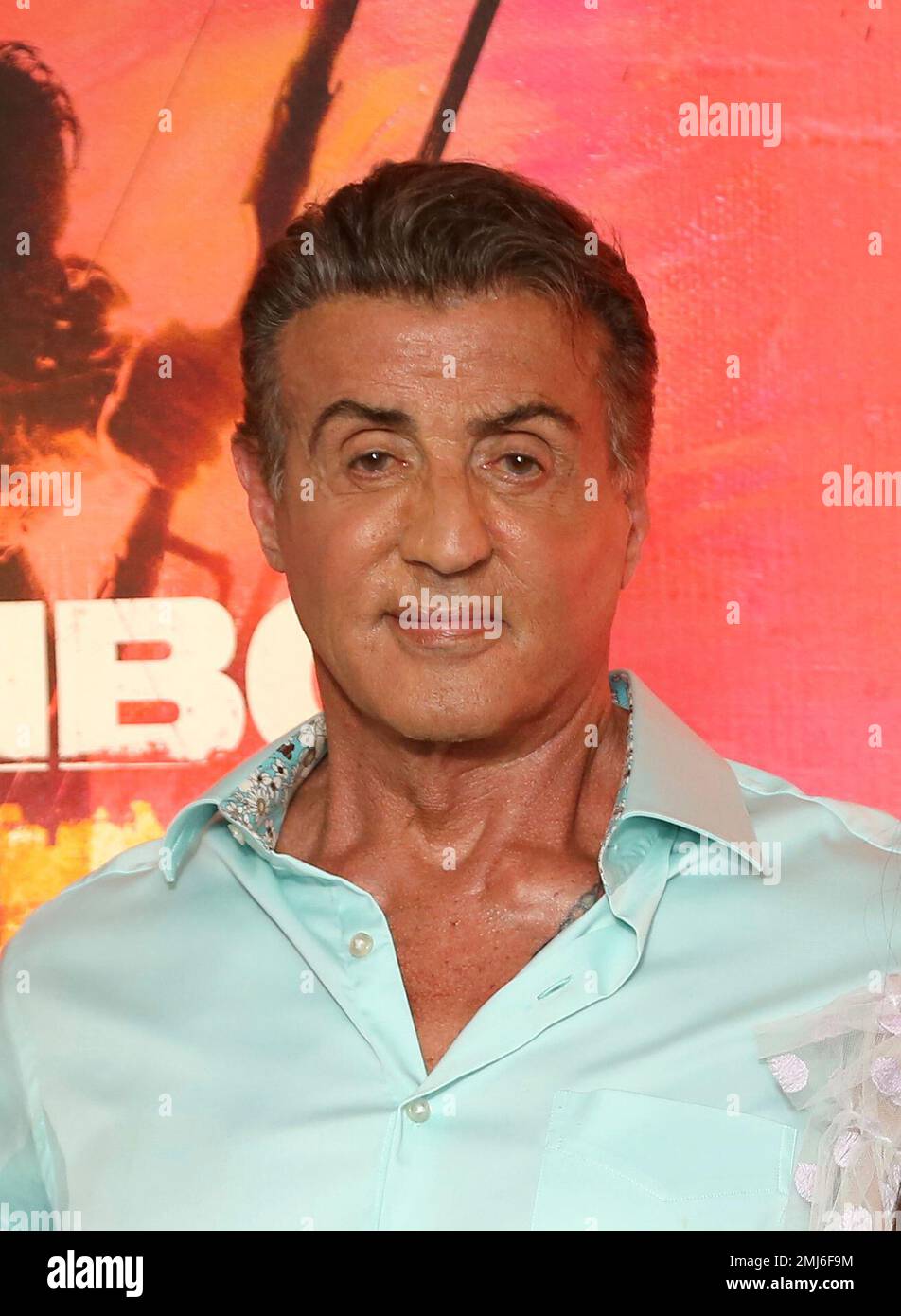 Sylvester Stallone attends the "Rambo: Last Blood" Photo Call at the ...