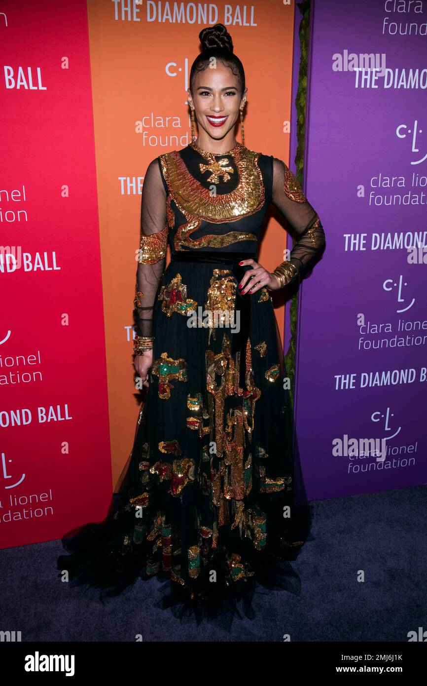 Paula Patton attends the 5th annual Diamond Ball benefit gala at ...