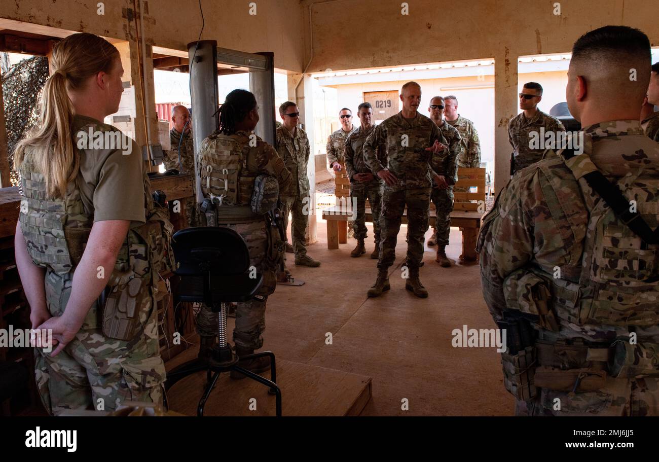 U.S. Air Force Maj. Gen. Derek France, Third Air Force commander ...
