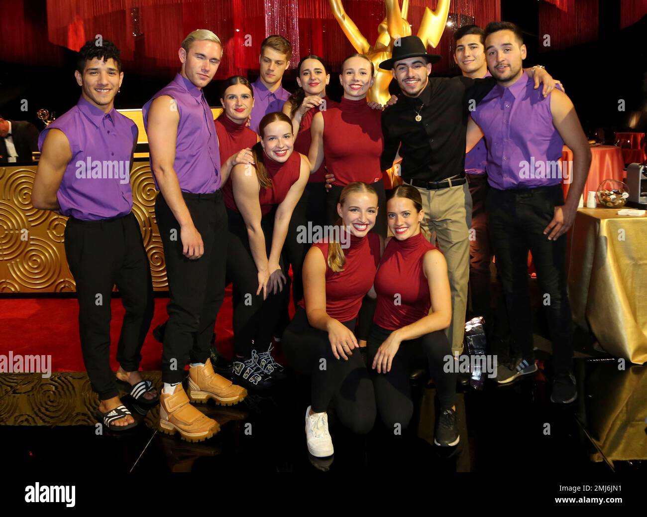 Radiance and Embodiment dance group pose for a photo at the 71st ...