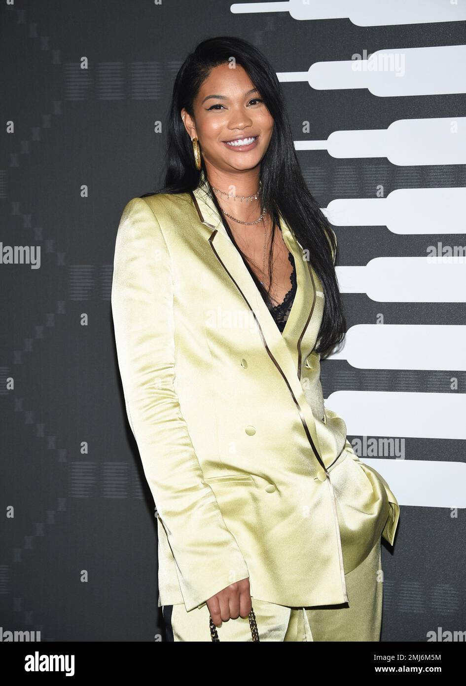 Chanel Iman attends the Spring/Summer 2020 Savage X Fenty show ...