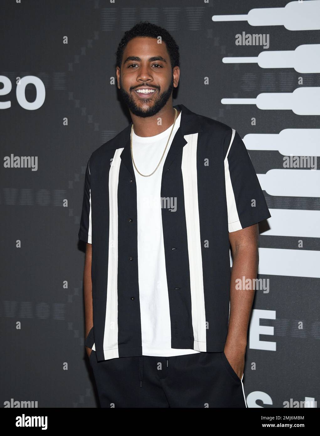 Jharrel Jerome attends the Spring/Summer 2020 Savage X Fenty show ...