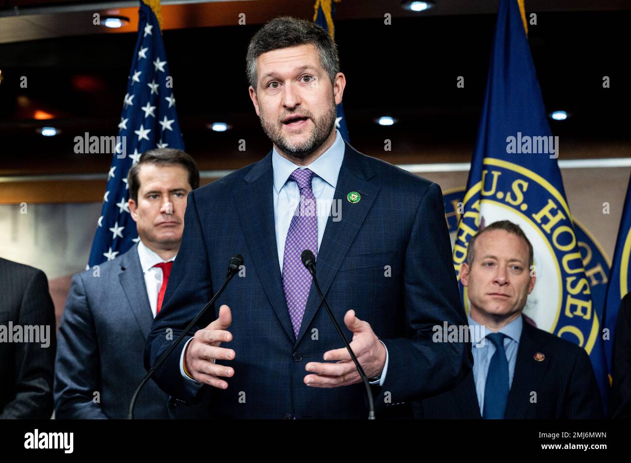 Washington, United States. 27th Jan, 2023. U.S. Representative Pat Ryan ...