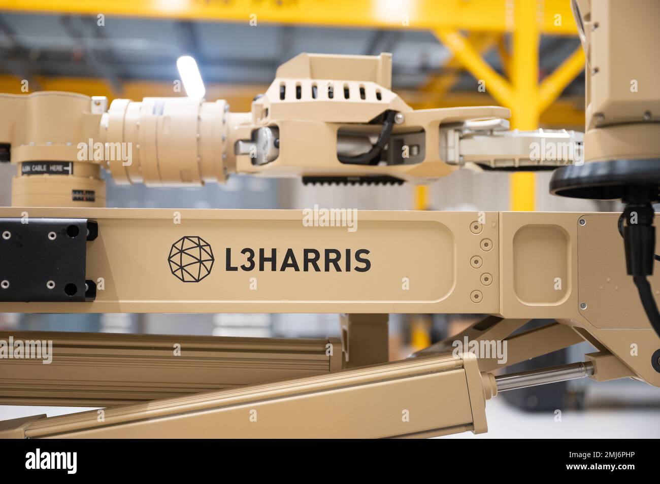 A L3harris T7 Multi Mission Robotics System Is Displayed During A