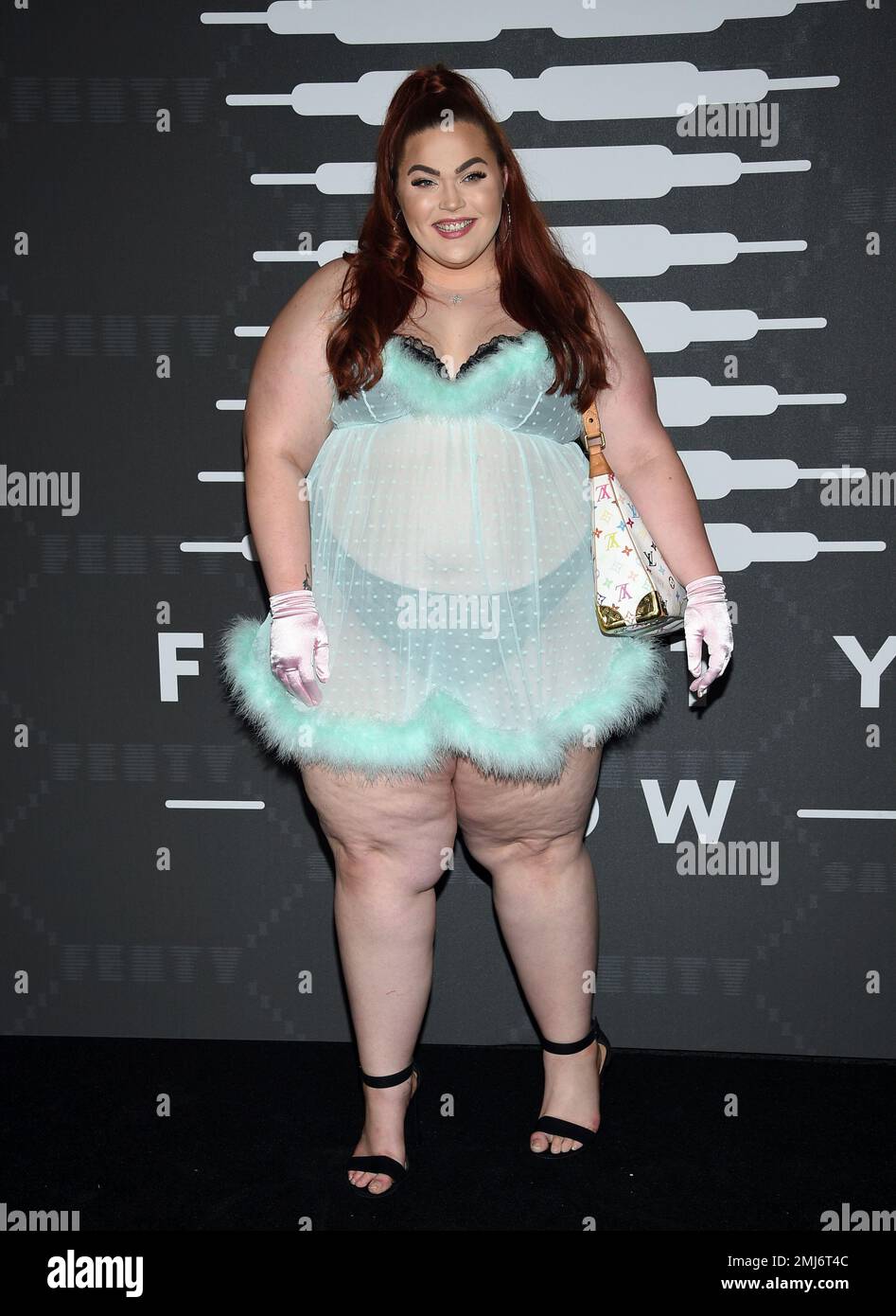 Loey Lane attends the Spring/Summer 2020 Savage X Fenty show, presented ...