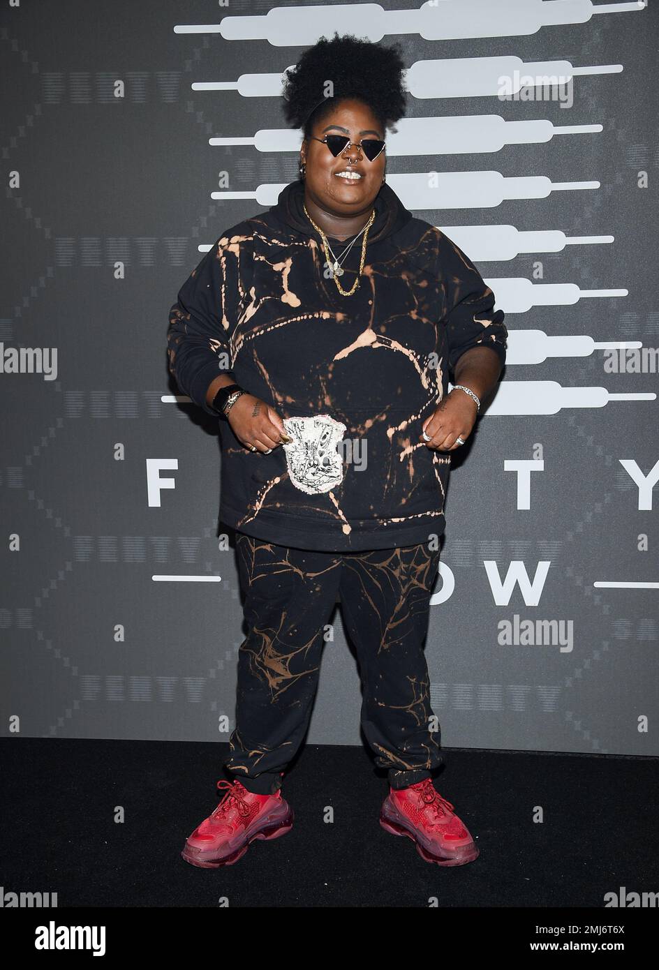 Chika attends the Spring/Summer 2020 Savage X Fenty show, presented by ...