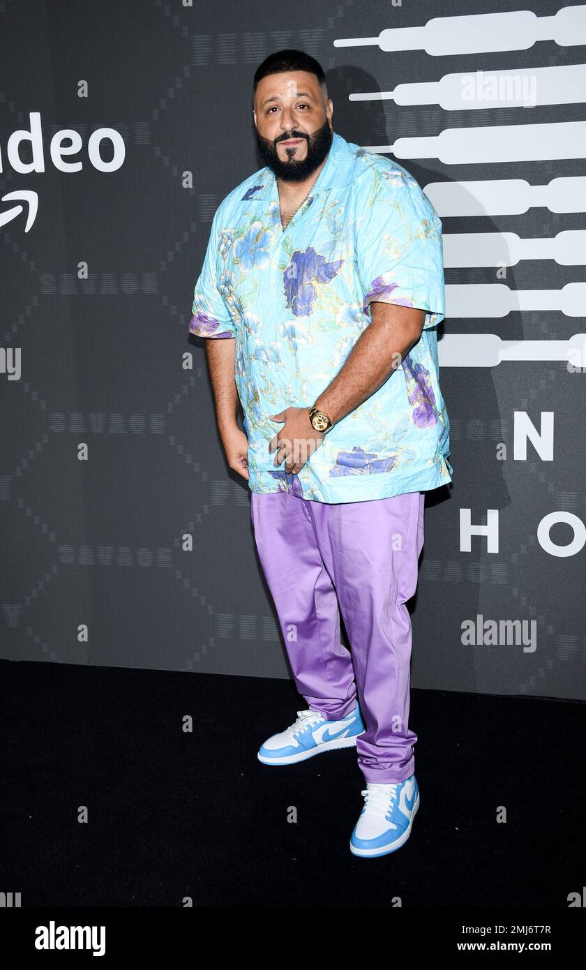 DJ Khaled attends the Spring/Summer 2020 Savage X Fenty show, presented ...
