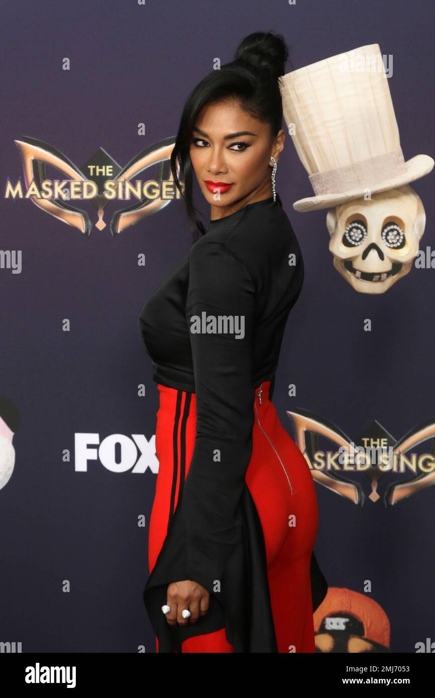 Nicole Scherzinger attends the LA Premiere of "The Masked Singer ...