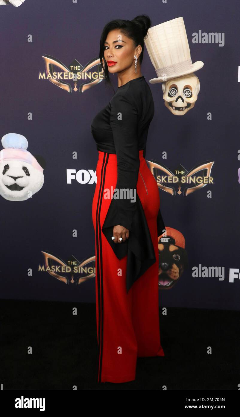 Nicole Scherzinger attends the LA Premiere of "The Masked Singer ...