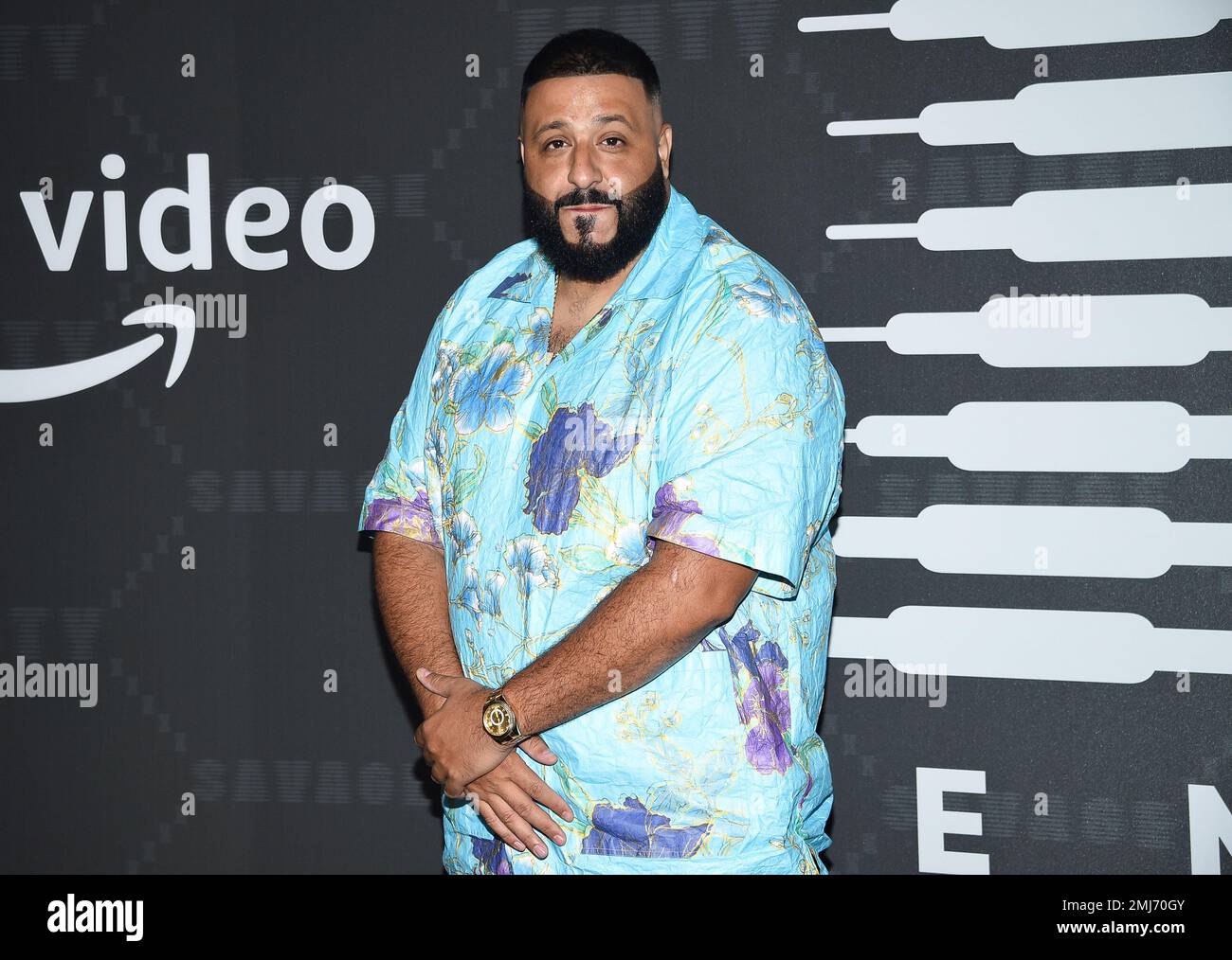 DJ Khaled attends the Spring/Summer 2020 Savage X Fenty show, presented ...